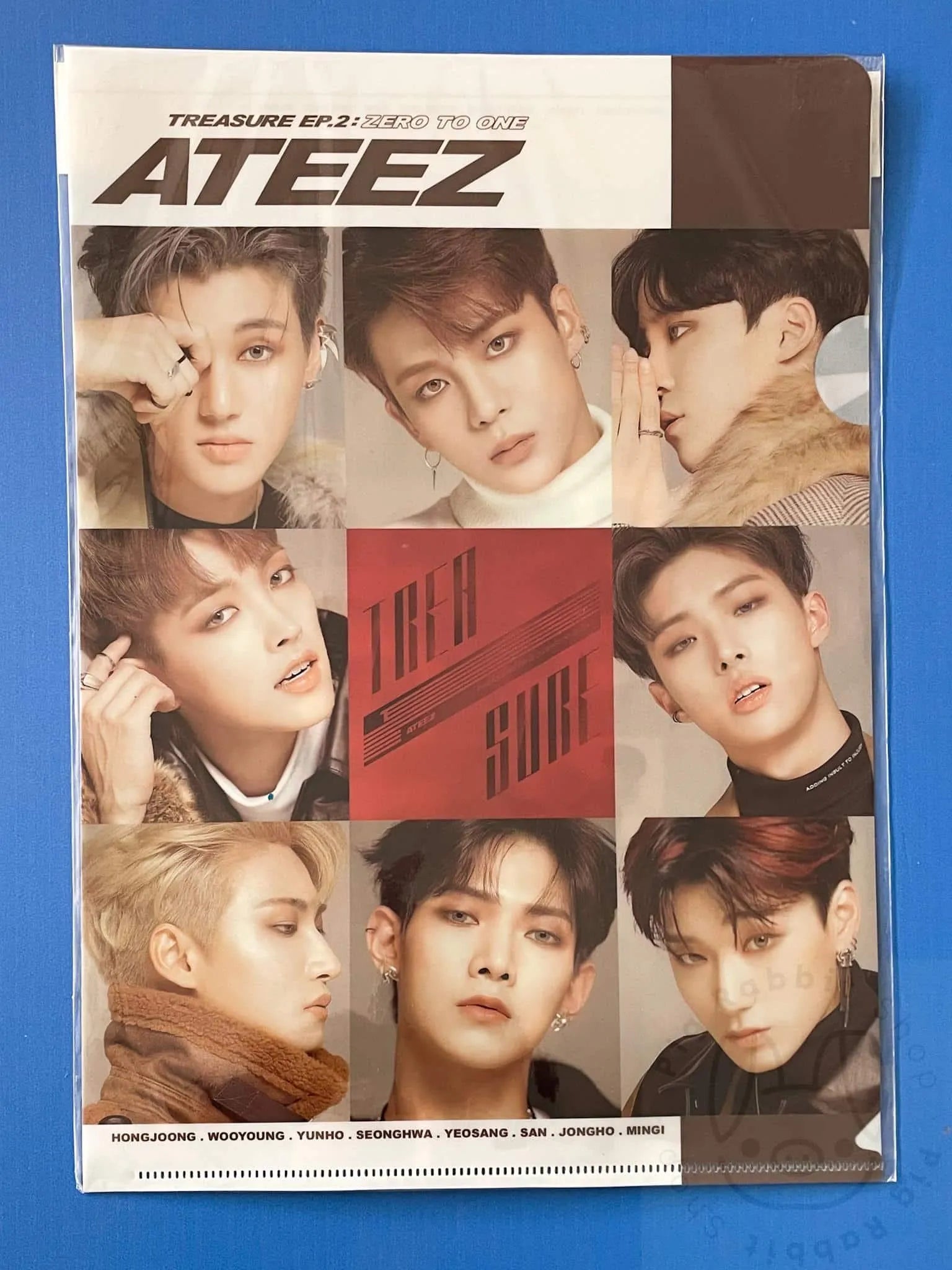 Ateez - A4 Folder – Pig Rabbit Shop