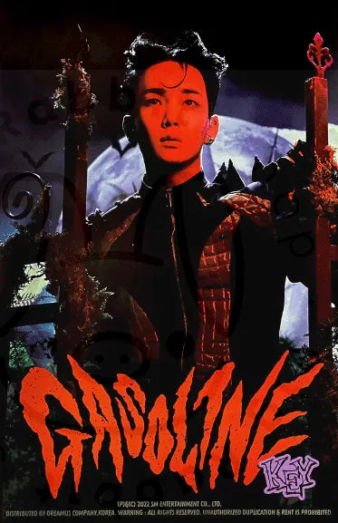 KEY Album Vol. 2 - Gasoline ( Floppy ) poster – Pig Rabbit Shop