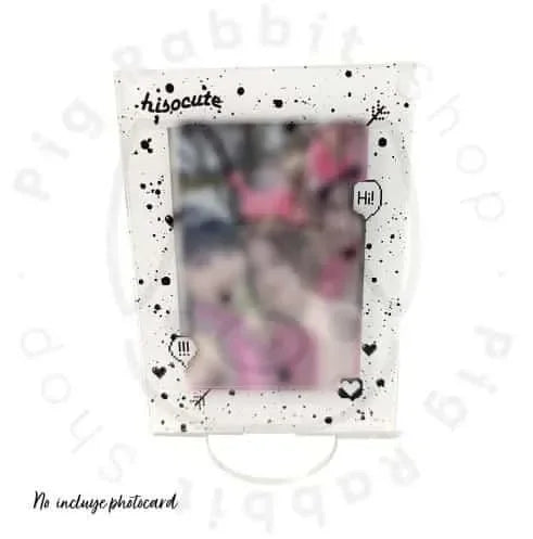 Marco Acrilico Hisocute para Photocards y Fotos | Pig Rabbit Shop España