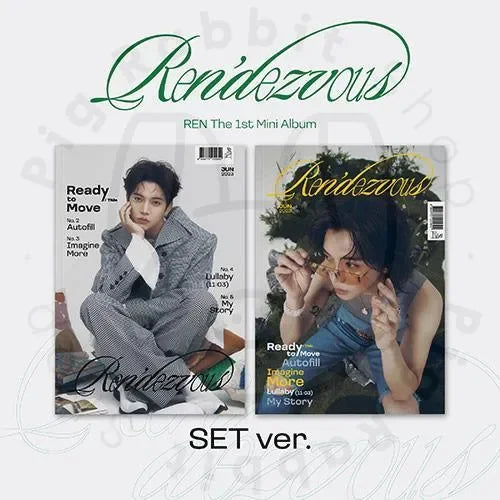 REN The 1st Mini Album - Ren'dezvous (Photobook) – Pig Rabbit Shop