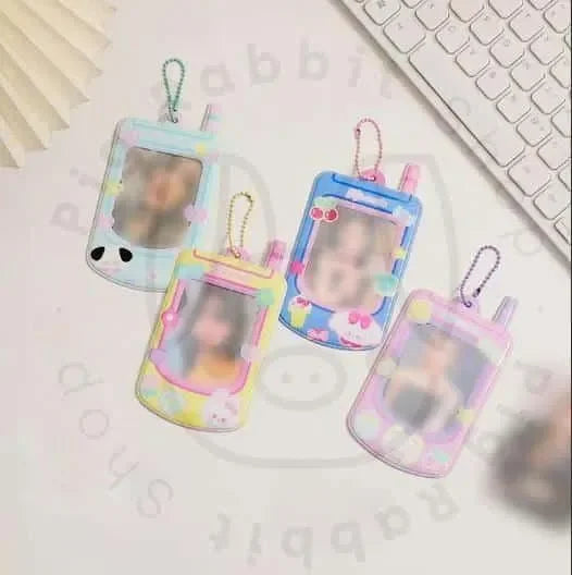 Hisocute Movil kawaii transparent card holder for kpop photocard – Pig ...